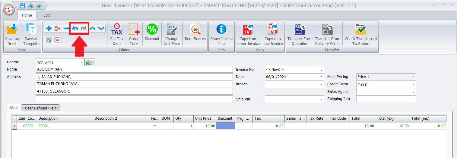 What's New in AutoCount v2.1.0.1 | IT Simple Malaysia