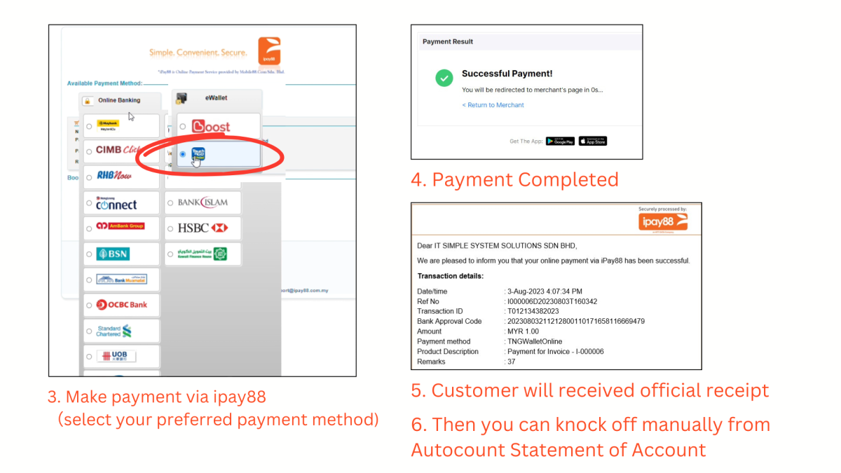 Autocount iPay88 Integration | Streamline Payments