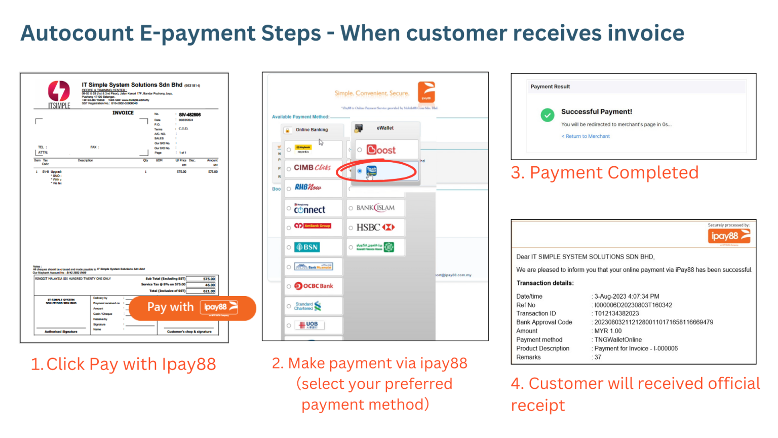 Autocount iPay88 Integration | Streamline Payments